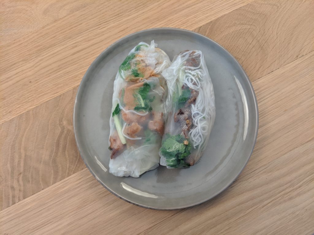 Vietnamese springrolls - Macarons en mie